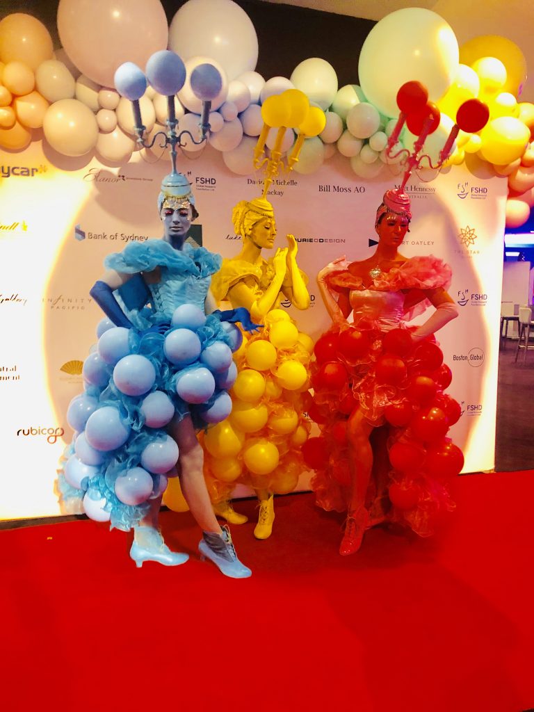 Balloon Human Statues - Human Statue Bodyart