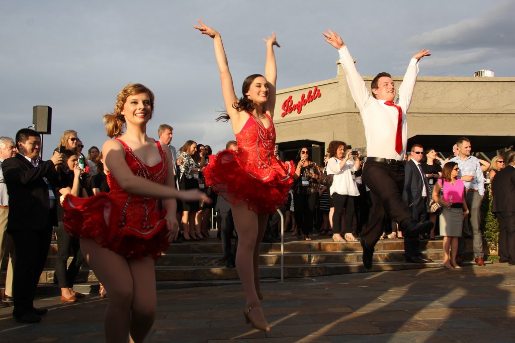 Penfolds - Tourism Australia - Human Statue Bodyart