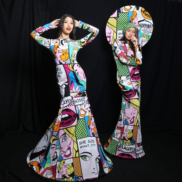 Pop Art - Human Statue Bodyart